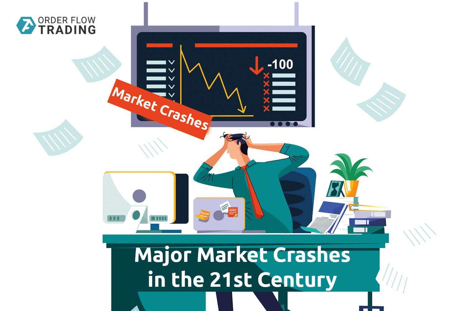 Major market crashes in the 21st century