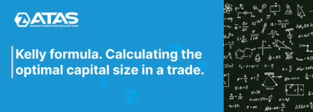 Kelly formula. Calculating the optimal capital size in a trade. | ATAS