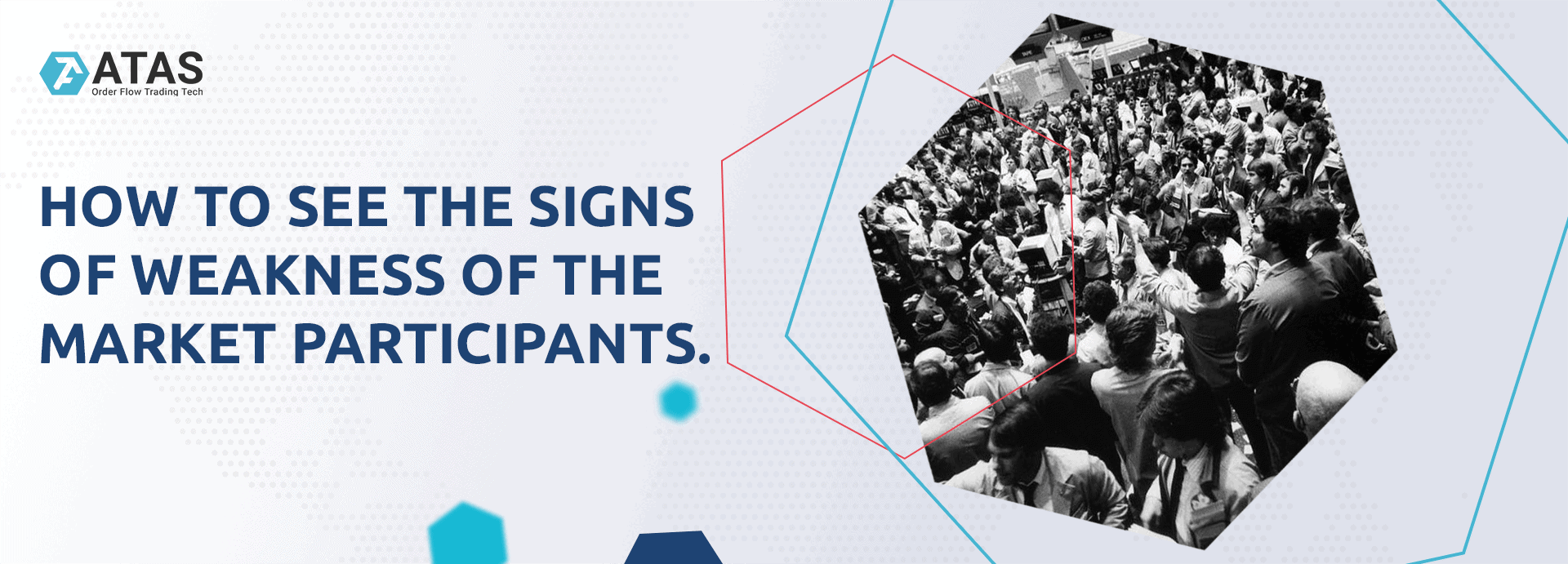 How to see the signs of weakness of the market participants | ATAS