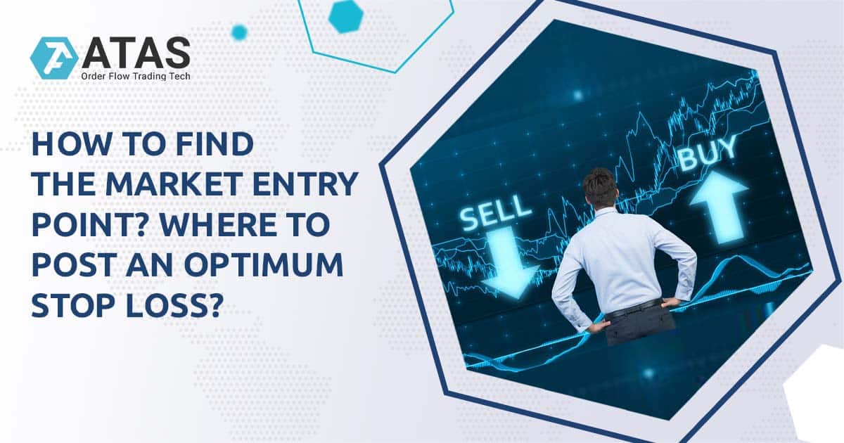 How to find the market entry point? Where to post a stop loss? | ATAS