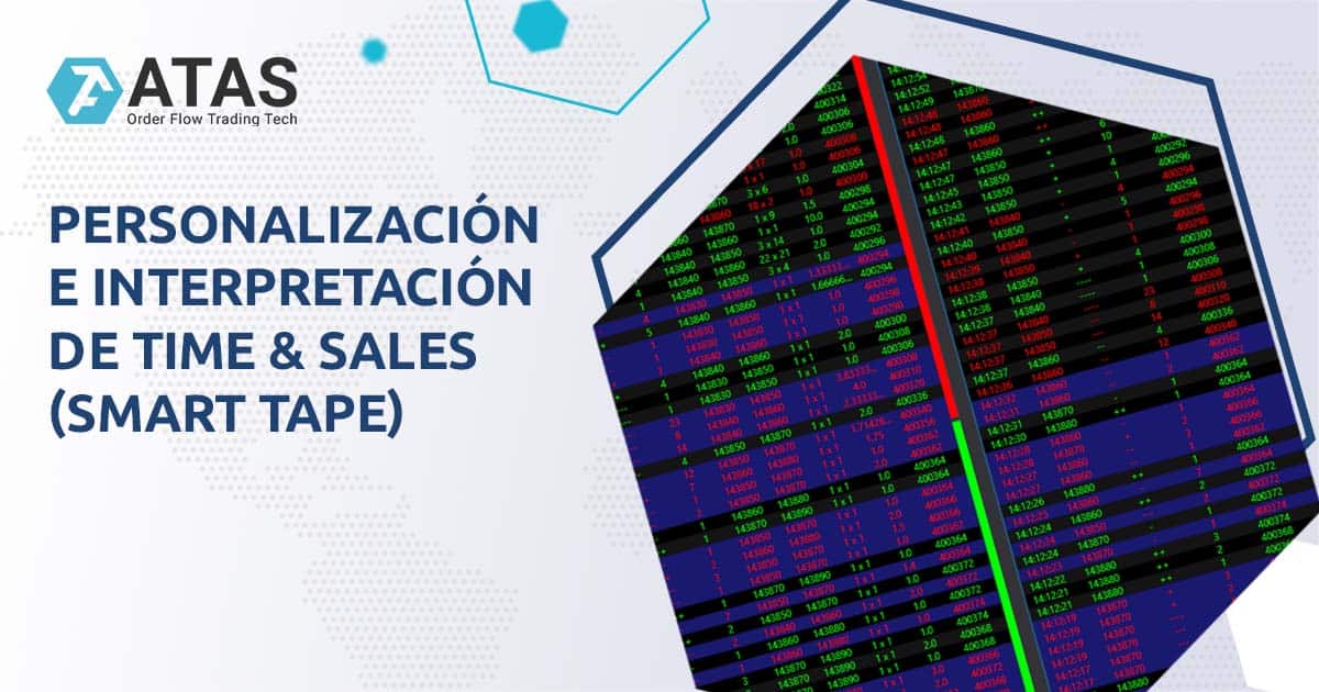 Personalización e interpretación de Time & Sales (SMART TAPE) | ATAS