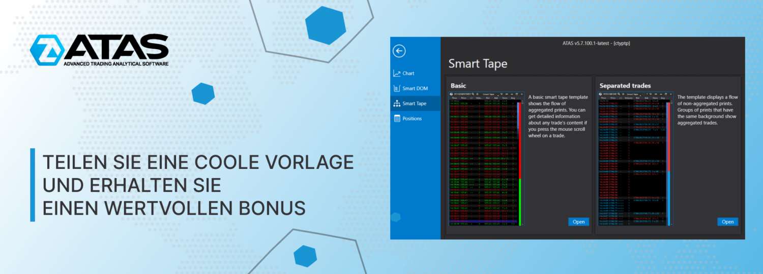 Neue ATAS-Funktionalität – Vorlagengalerie | ATAS