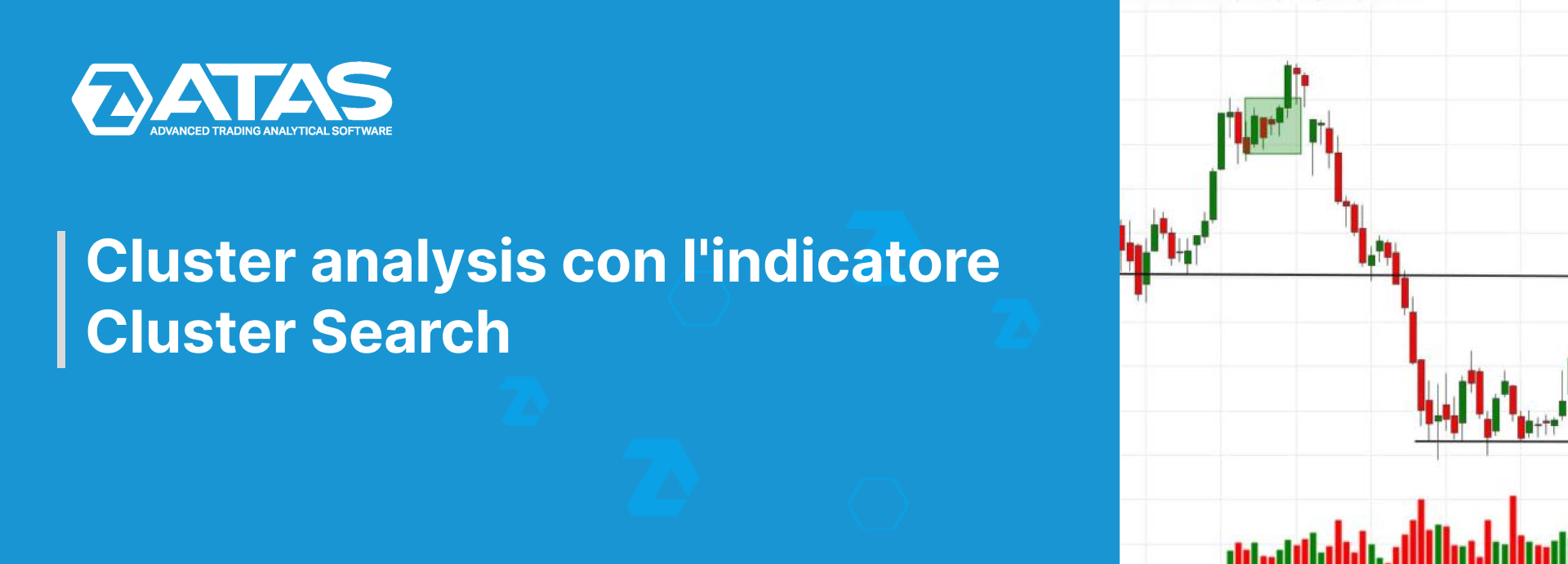 Cluster analysis con l'indicatore Cluster Search | ATAS